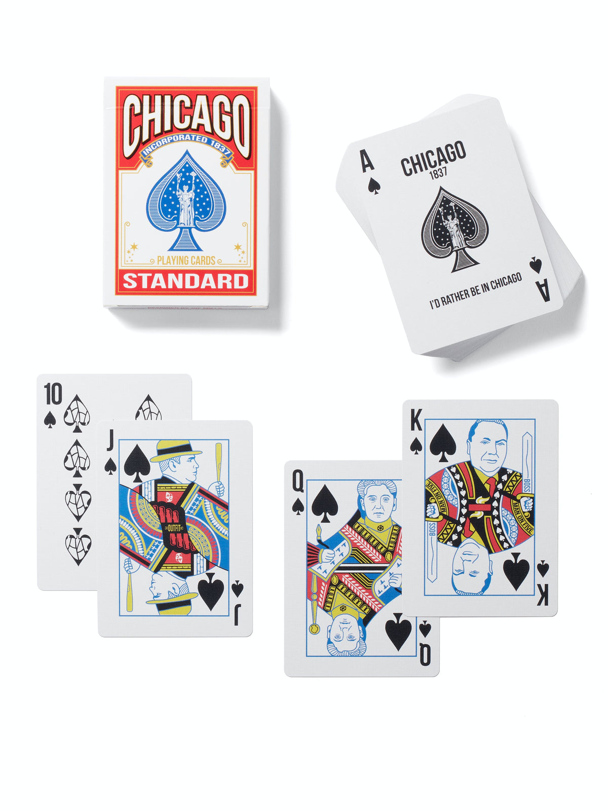 Chicago Playing Cards - Red Deck – The Art Institute of Chicago Museum Shop