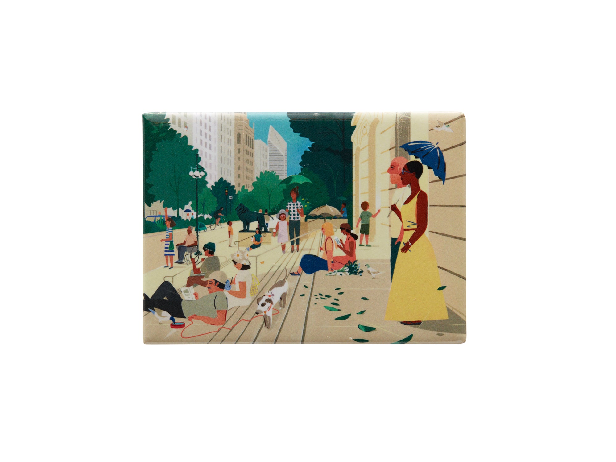 The Art Institute of Chicago On the Steps Magnet – The Art Institute of ...